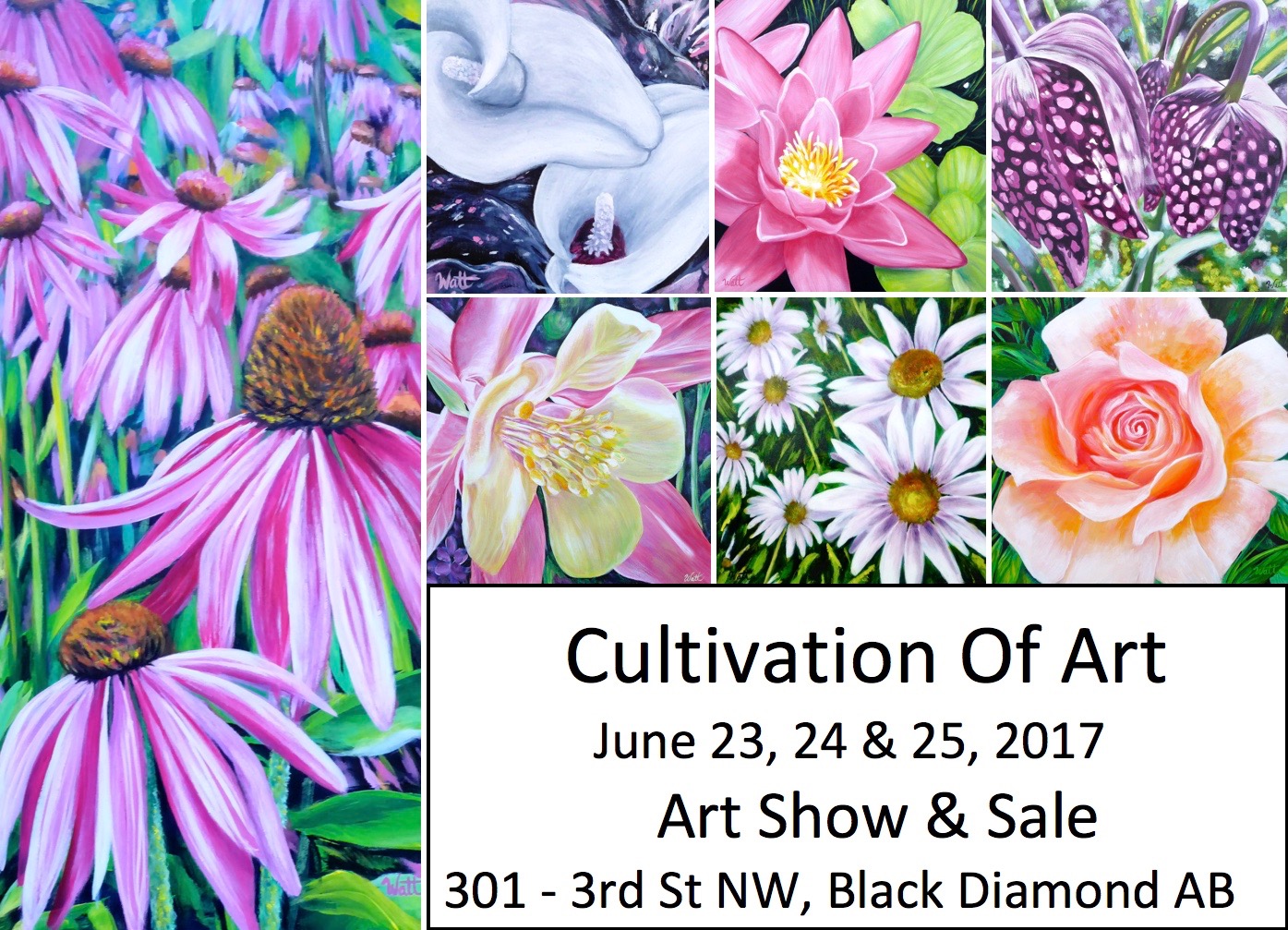 Cultivation of Art Show and Sale at Vale's Greenhouse - Vern