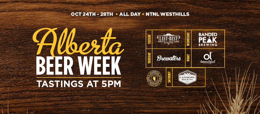 AB Beer Week at National Westhills - October - Vern Magazine - Calgary